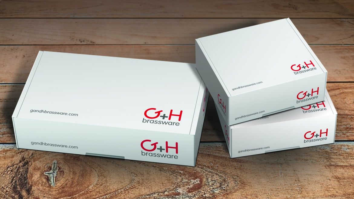 G&H Brassware Blister Pack by expressive design Worcester